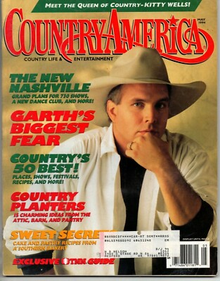 Country America Magazine May 1994 Garth Brooks Kitty Wells Robins ...