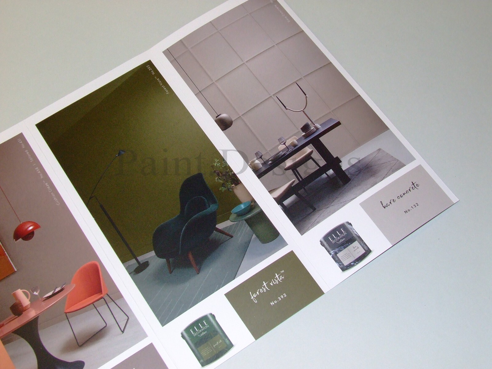 Crown Paints ELLE Colour Collection Chart Paint Guide (Flat Matt ...