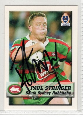 🔥 2002 TELEGRAPH SIGNED CARD PAUL STRINGER #188 🔥 | eBay Australia