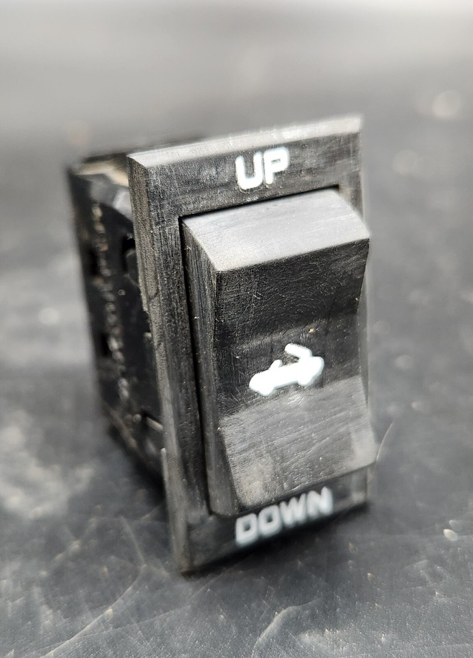 84 85 Cadillac Eldorado Biarritz ASC Convertible Top Switch Lettering ...