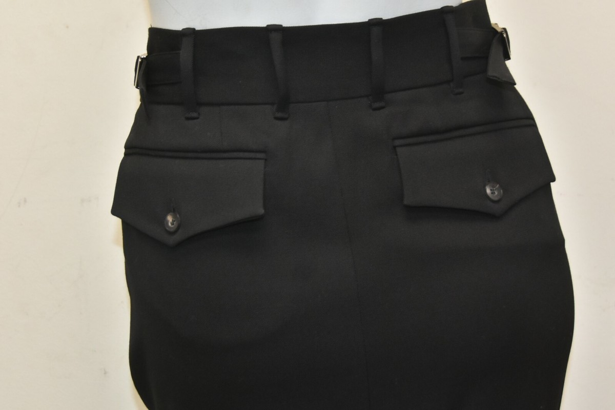NEW Gucci Tom Ford Era High Waisted Maxi Long Black Skirt NEW Gucci Tom Ford Era High Waisted Maxi Long Black Skirt