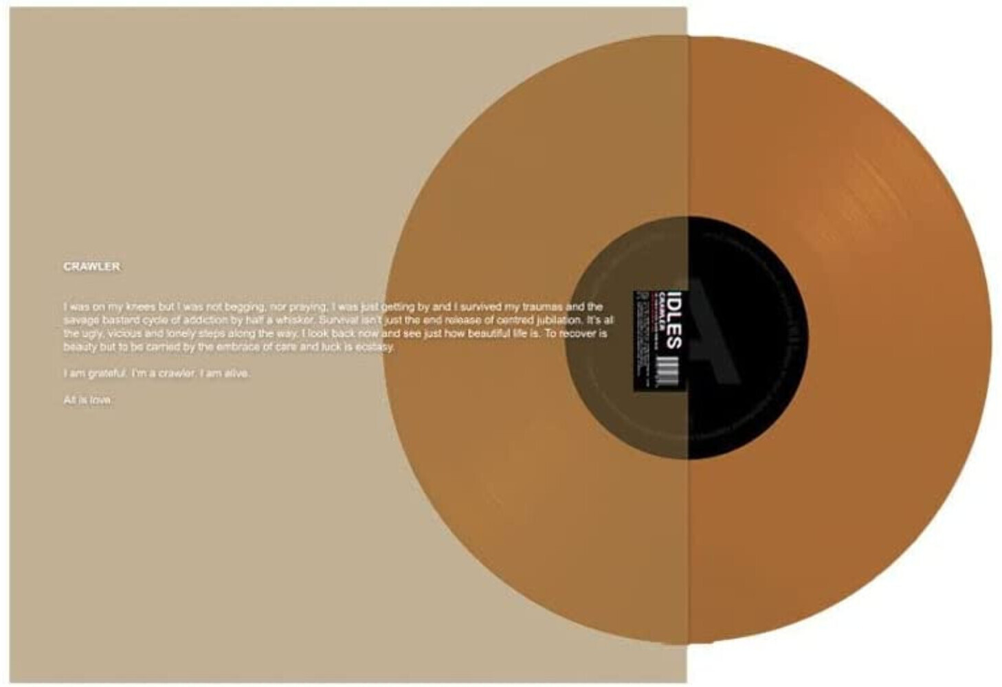 Idles - Crawler (LP) - Ltd Edition Translucent Amber Vinyl | eBay