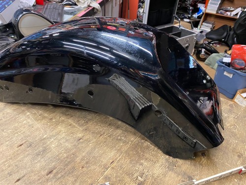 Rear Fender Harley Softail 2006^ Vivid Black 200 tire Factory Bobtail ...