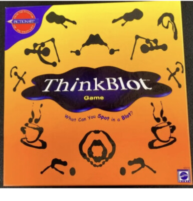 Thinkblot Game - What Can you Spot in a Blot - Adult Board Game vintage ...