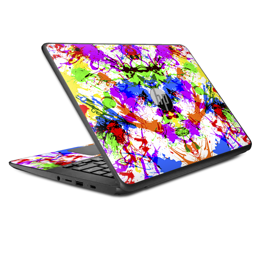 Skins Decal Wrap for HP Chromebook 14 Paint Splatter | eBay