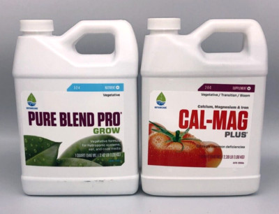 Botanicare Pure Blend Pro Grow + Cal-Mag Plus Bundle - 1 Qt | eBay