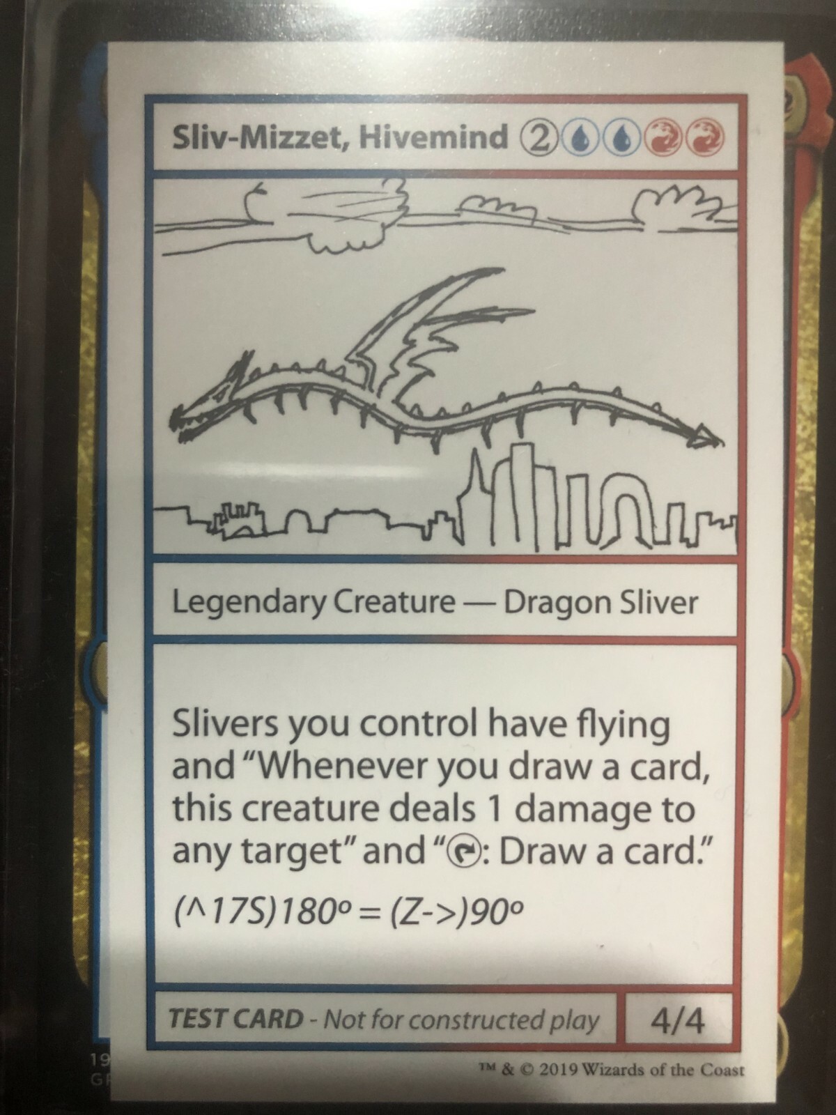 MTG Sliv-Mizzet, Hivemind NM "Pack Fresh" Mystery Booster Convention ...