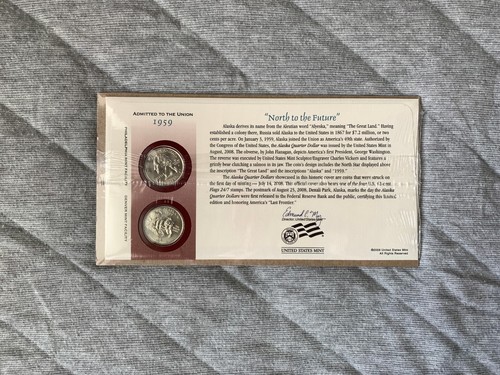 2008 P&D Alaska State Quarter First Day Cover | eBay