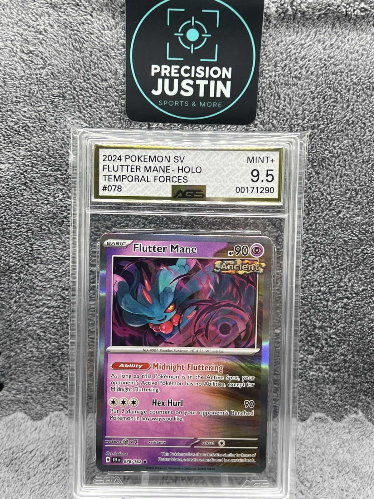 Flutter Mane 078/162 Sv05: Temporal Forces Holo for sale online | eBay