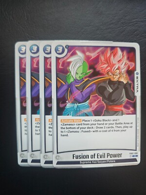 DRAGON BALL SUPER FUSION WORLD: Fusion of Evil Power Blazing Aura FB02 ...
