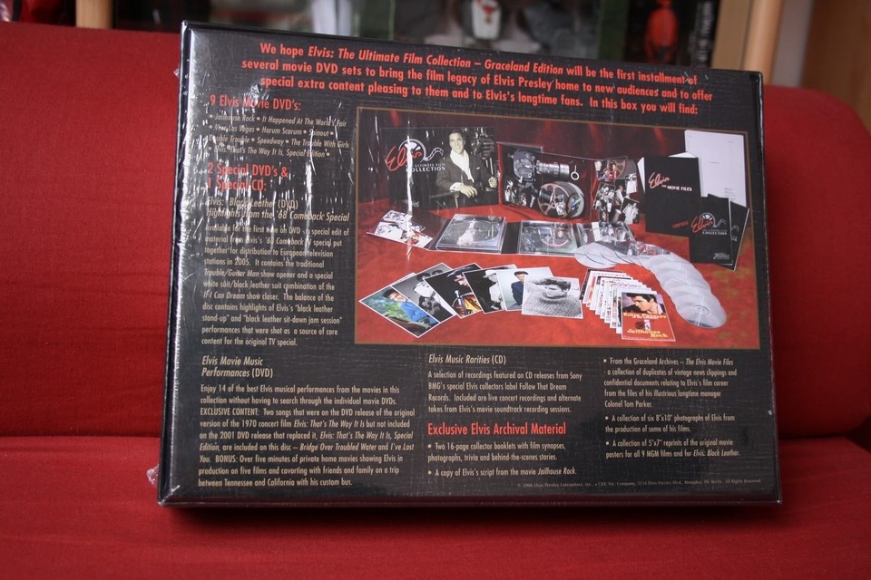 ELVIS The Ultimate Film Collection Graceland Edition 12 DVD+COLLECTOR ...