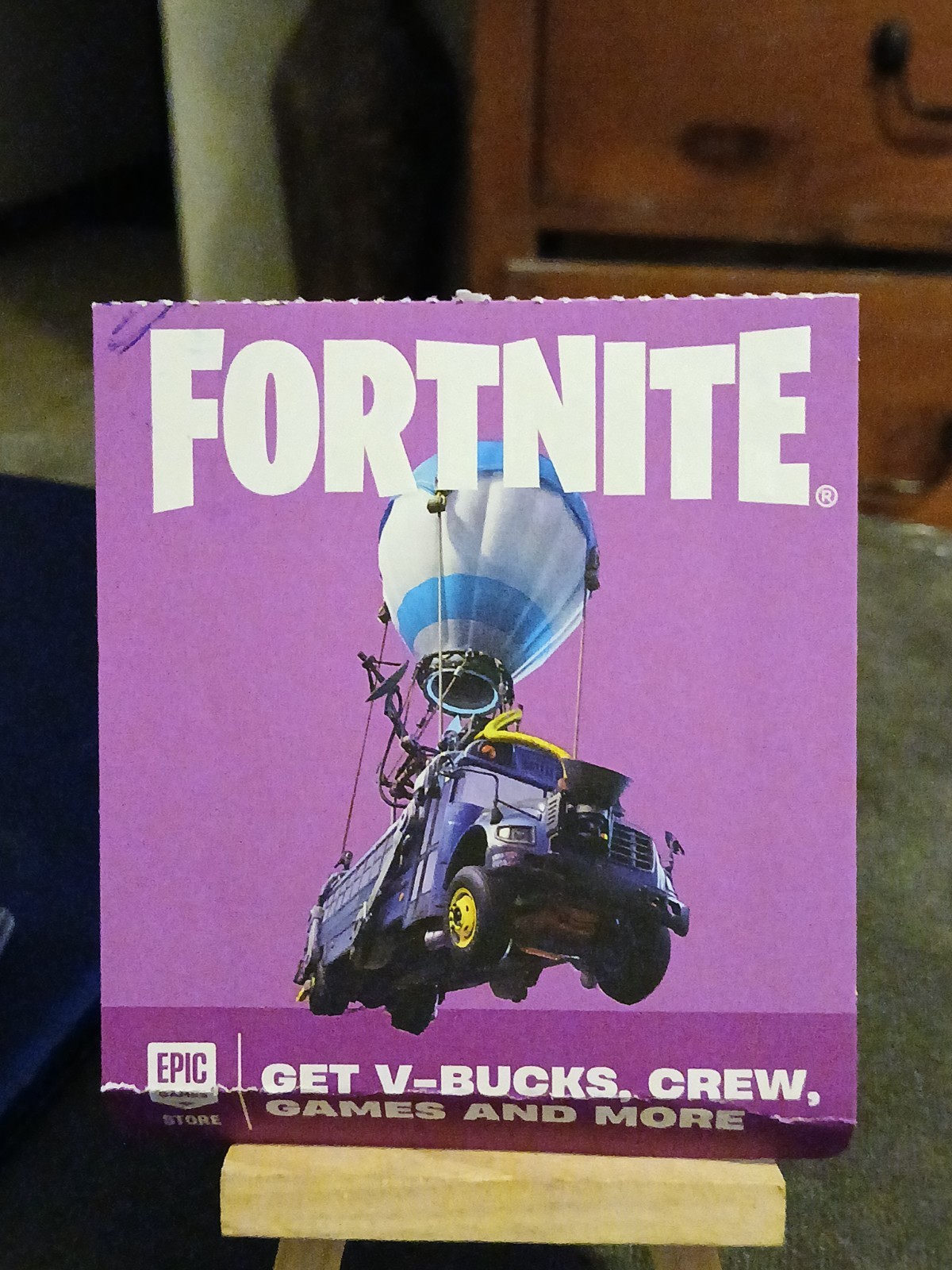 Fortnite Gift Card Physical Card Epic Games Store V-Bucks