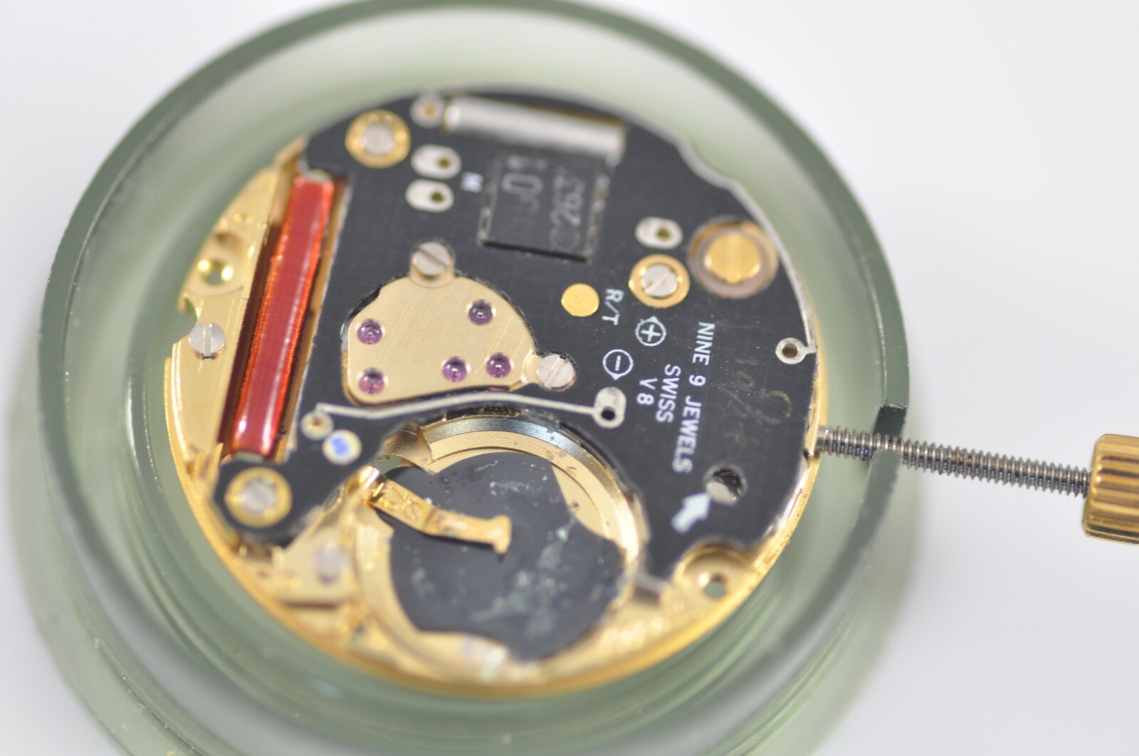 Omega watch 1426 Longines 152.2 movement ETA 256.111 Crown new old ...