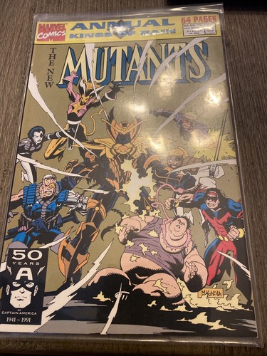 The New Mutants Comic #7 1991 | eBay
