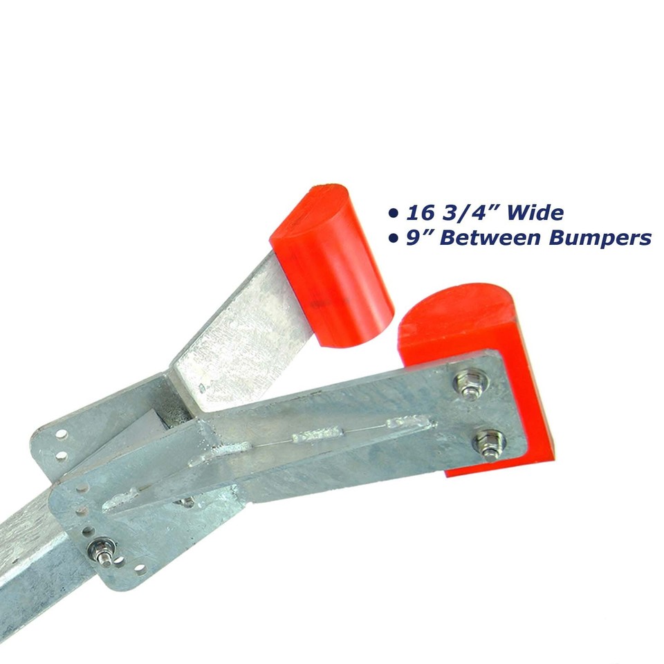 Boat Trailer Poly Bow Rest Catcher Stop Assembly for Adjustable ...