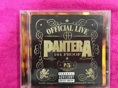 Pantera CD - Official Live 101 Proof Made IN Germany Warner Music 1997 ...