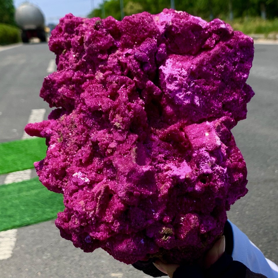 7.99LB Natural Rough Red Corundum Phlogo Pit Mineral Spirits Ruby Raw ...