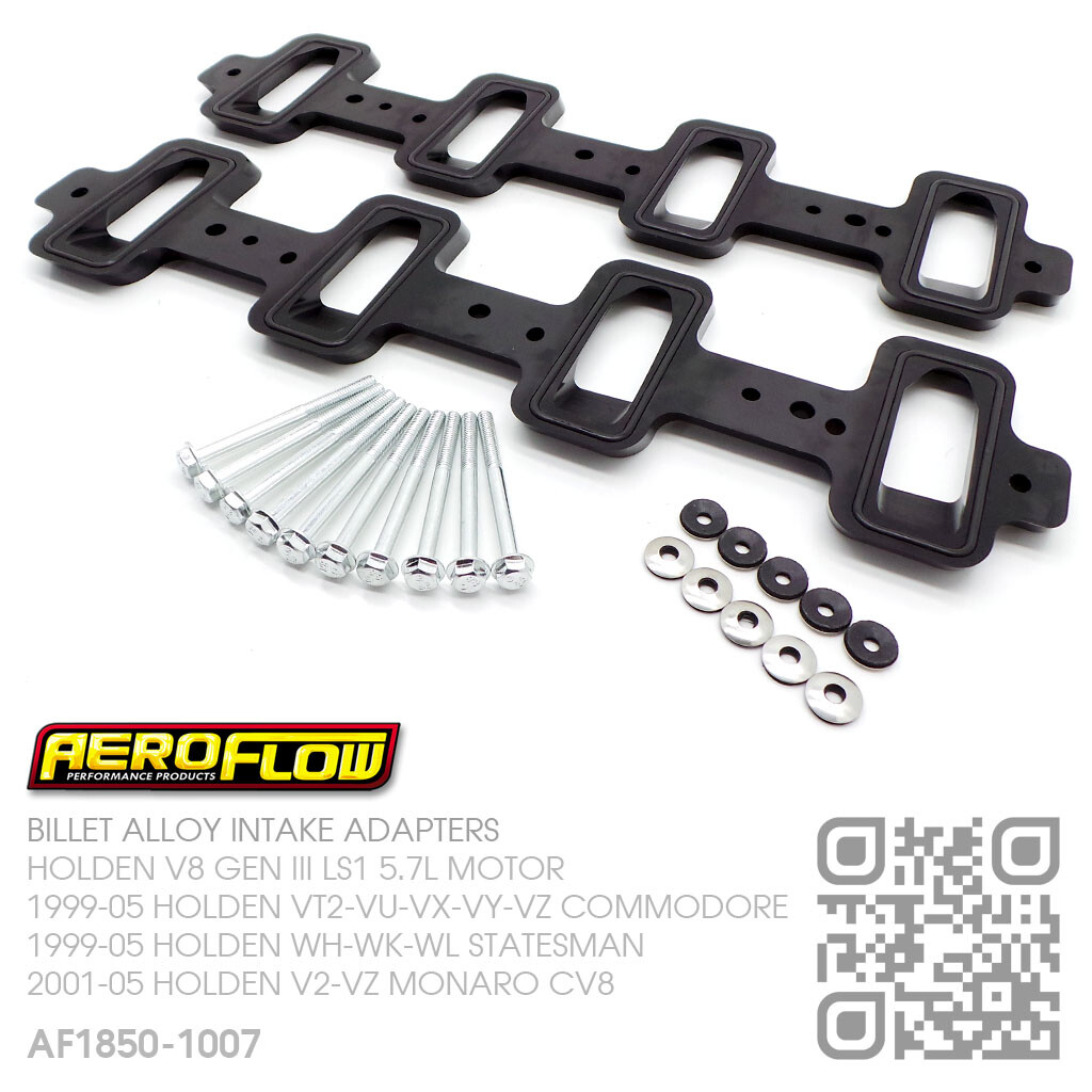 AEROFLOW LSA BLOWER INTAKE ADAPTERS V8 LS1 5.7L [HOLDEN VT-VX-VY-VZ ...