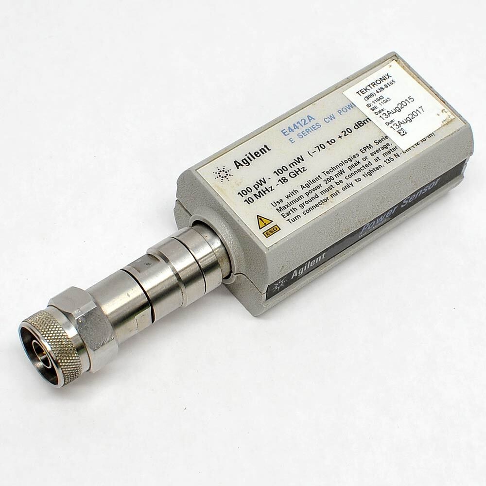 Agilent E4412A -70 to +20dBm 100pW-100mW 10MHz-18GHz E Series Power ...