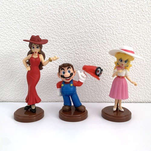 Super Mario Odyssey PRINCESS PEACH PAULINE CAPPY Set Choco Egg Mini ...