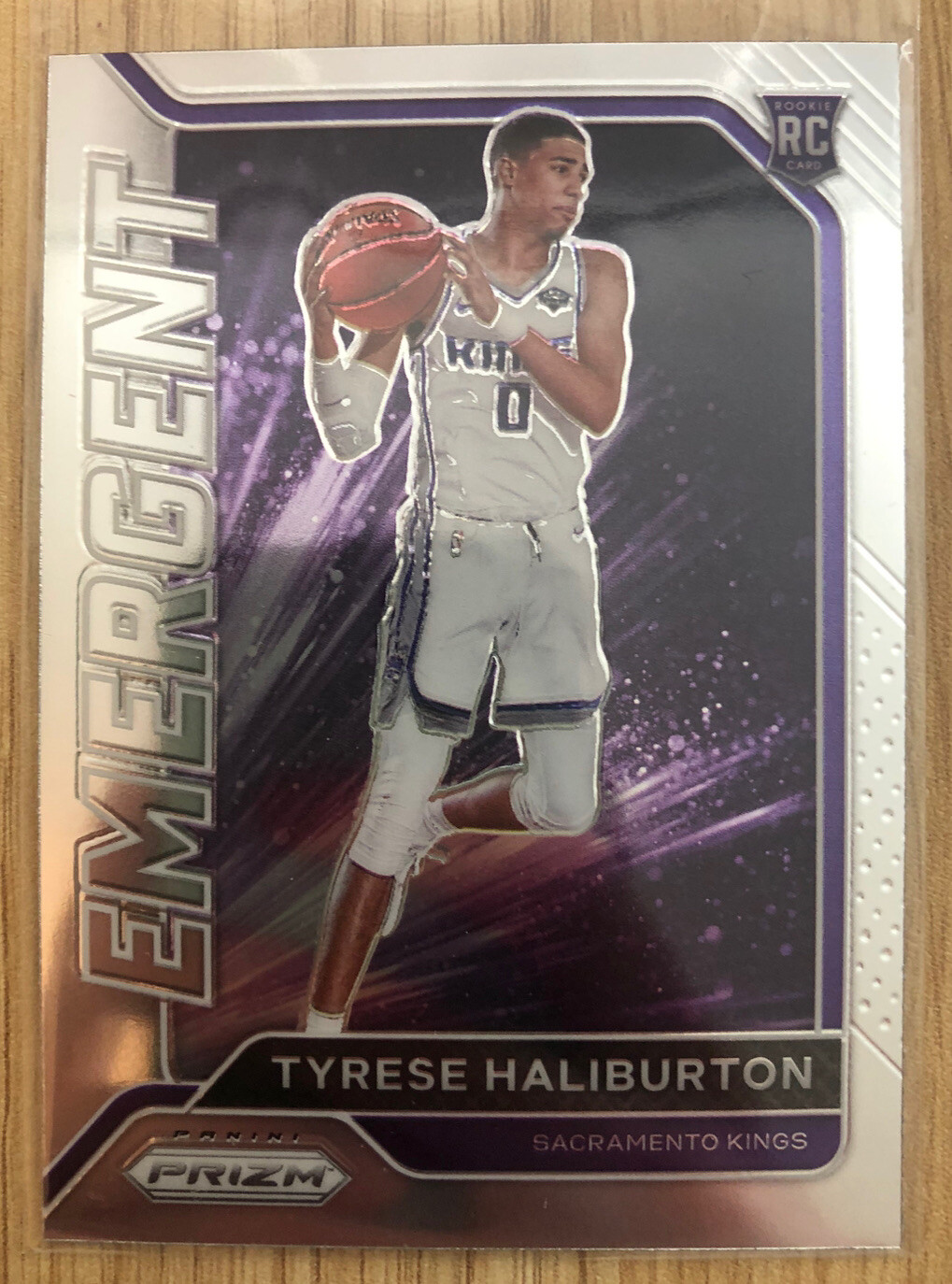 Tyrese Haliburton Rookie Card Prizm Emergent RC #29 Kings/Pacers | eBay