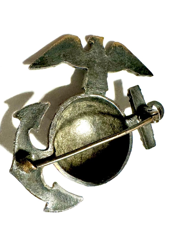 WW1 USMC Officer Service Collar EGA Marine Corps Eagle Globe And Anchor ...
