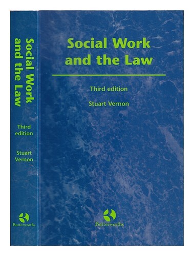 VERNON, STUART Social work and the law 1998 Paperback 9780406894274 | eBay