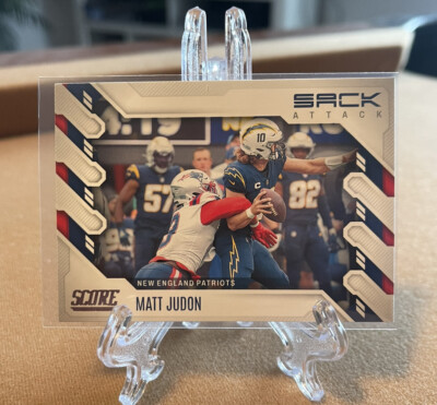 2022 Panini Score Sack Attack Matt Judon #SA-MJ New England Patriots | eBay