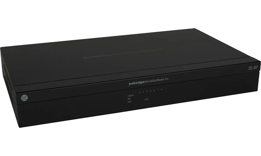 Pakedge SE-8P, 8 Port Unmanaged Gigabit Network Switch with PoE / PoE+ ...
