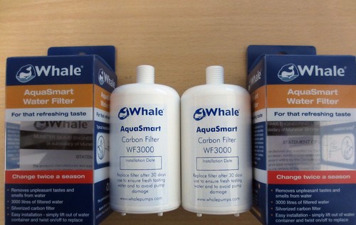 Whale WF3000 Water Filter x 2 - Whale Aquasmart Filter WF3000 Caravan ...
