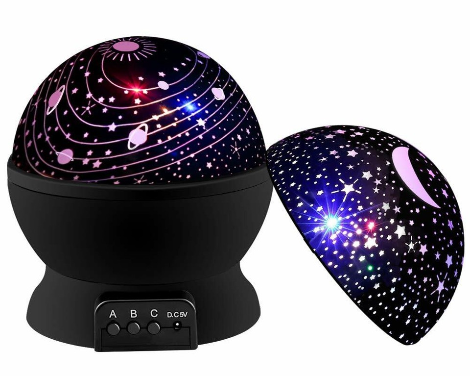 Calming Autism LED Light Sensory Projector Sky Star Night Lamp + Music ...