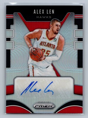 ALEX LEN 2019-20 Prizm Basketball Signatures SILVER PRIZM AUTO #SG-ALN ...