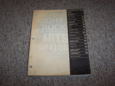 1990 Ford Bronco Parts Catalog Manual Set XLT Eddie Bauer Illustrations ...