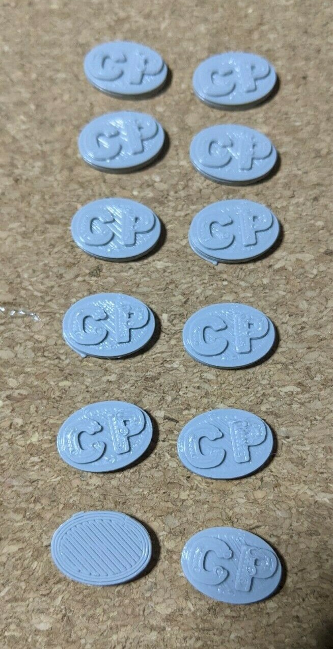 Command Point Tokens x12 Warhammer 40k Tokens Bitz CP Tabletop 3D ...