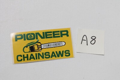Pioneer Partner Chainsaw Sticker! Antique Chainsaw Decal! Ships Free ...