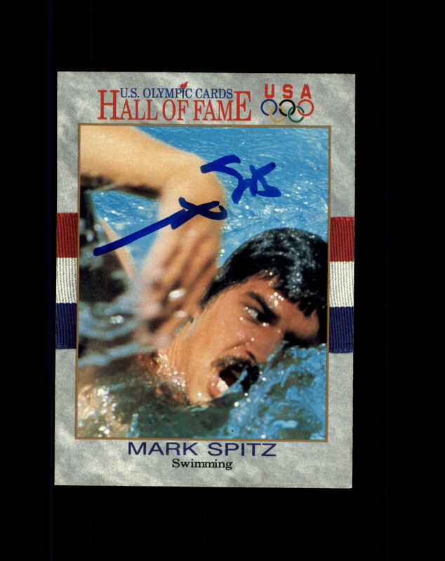 Mark Spitz Signed 1991 Impel U.S. Olympicards Hall of Fame In Person ...