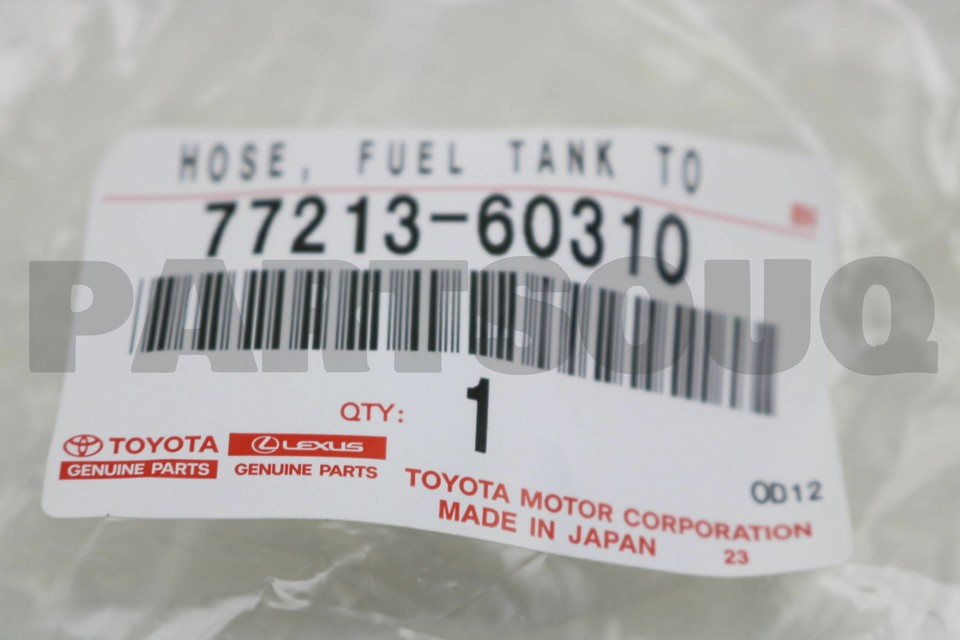 7721360310 Genuine Toyota HOSE, FUEL TANK TO FILLER PIPE 77213-60310 | eBay