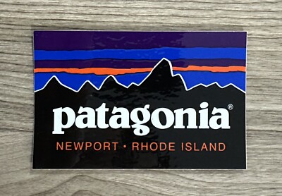 Authentic Patagonia Newport Rhode Island Sticker Exclusive Fitz Roy ...