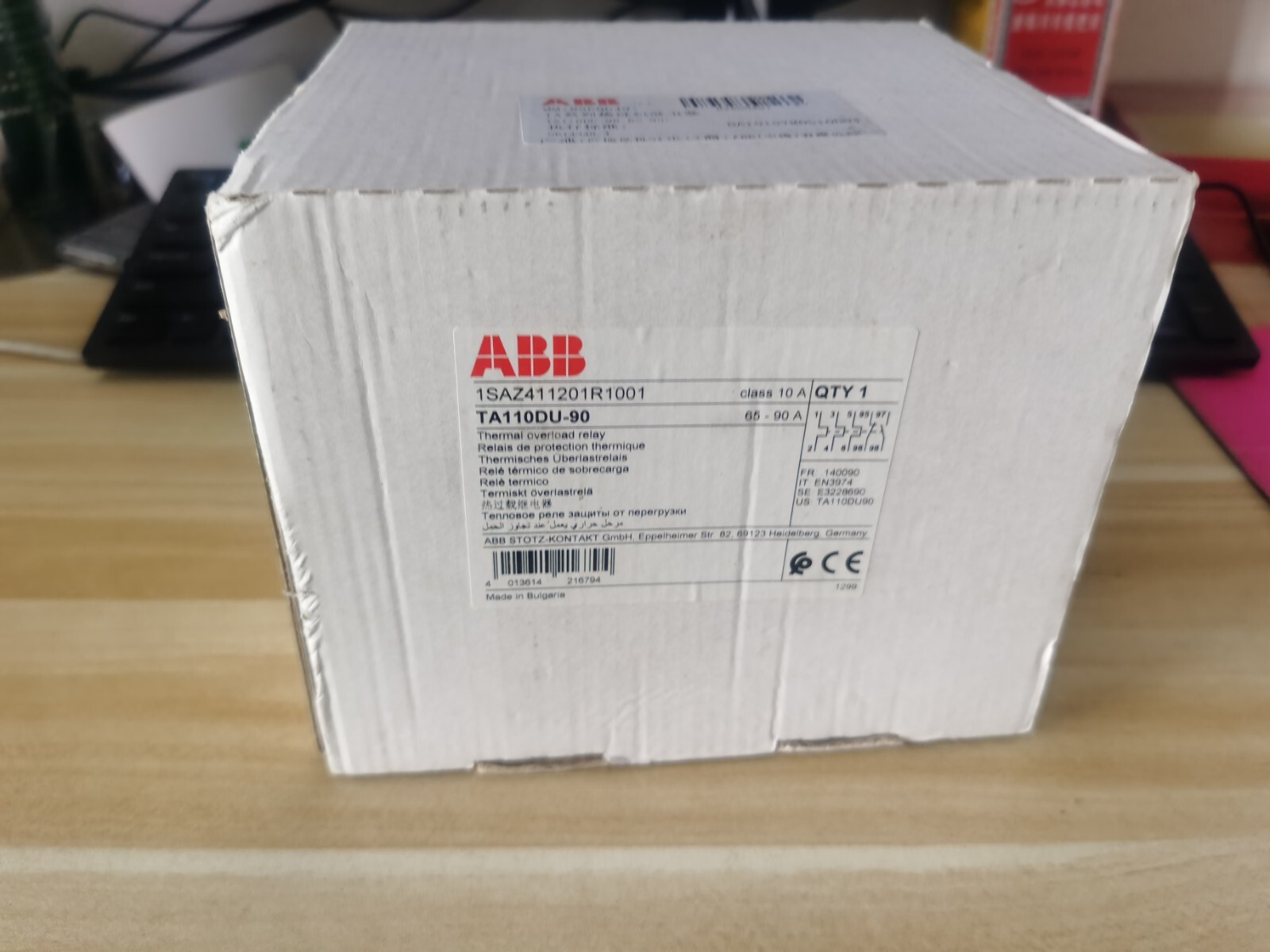 ABB TA110DU Series (TA110DU-90,110) Thermal Overload Relay Brand | eBay
