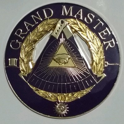 Freemason Masonic Grand Master Cut-Out Emblem | eBay