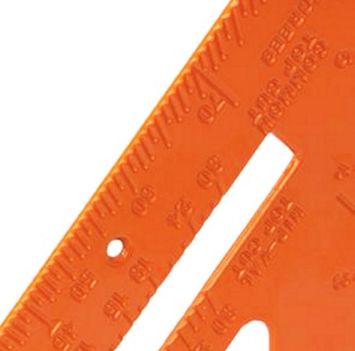 ALUMINIUM ALLOY ROOFING SQUARE ROOFER ANGLE MEASURING TRIANGLE GUIDE ...