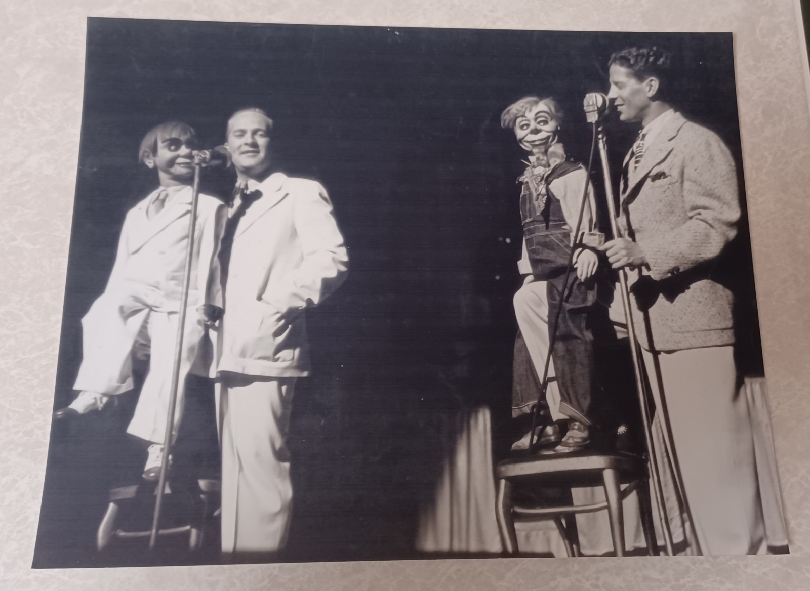 Ventriloquist McElroy Figure 2 Photo Repros, Bob Neller, Vallee, Fred ...