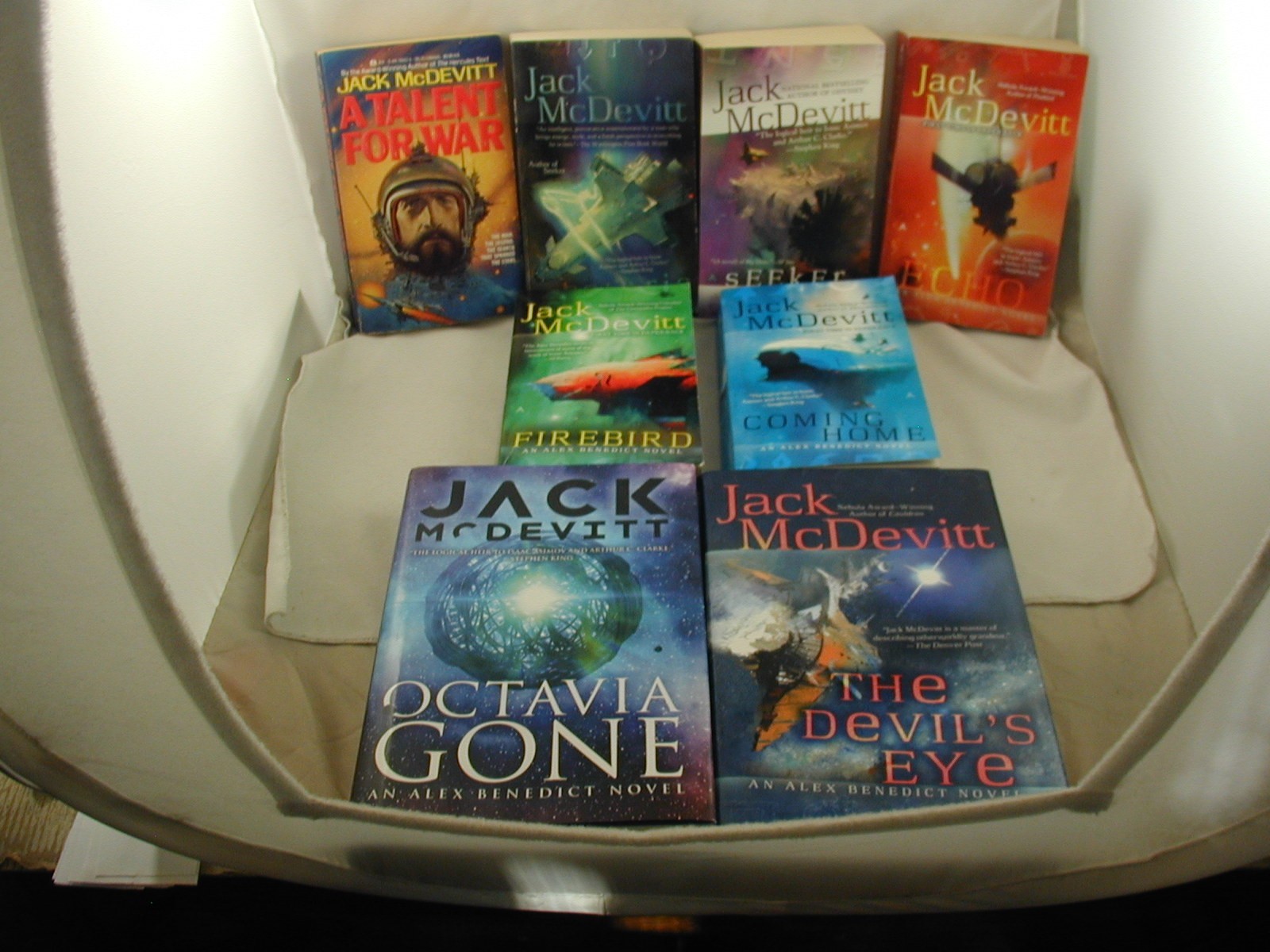 Jack McDevitt 8 Books Alex Benedict Series Hard Science Fiction ...