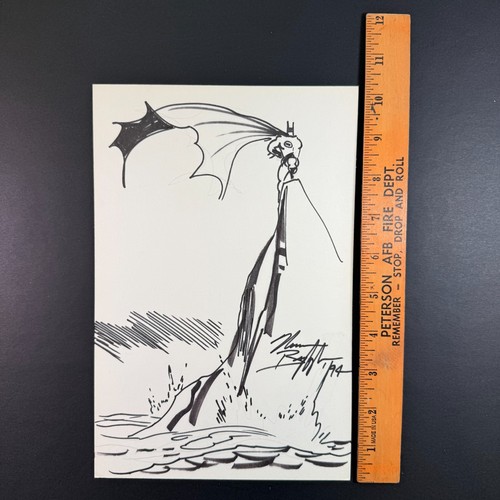 Norm Breyfogle Signed Batman Original Comic Art Sketch DC Comics | eBay