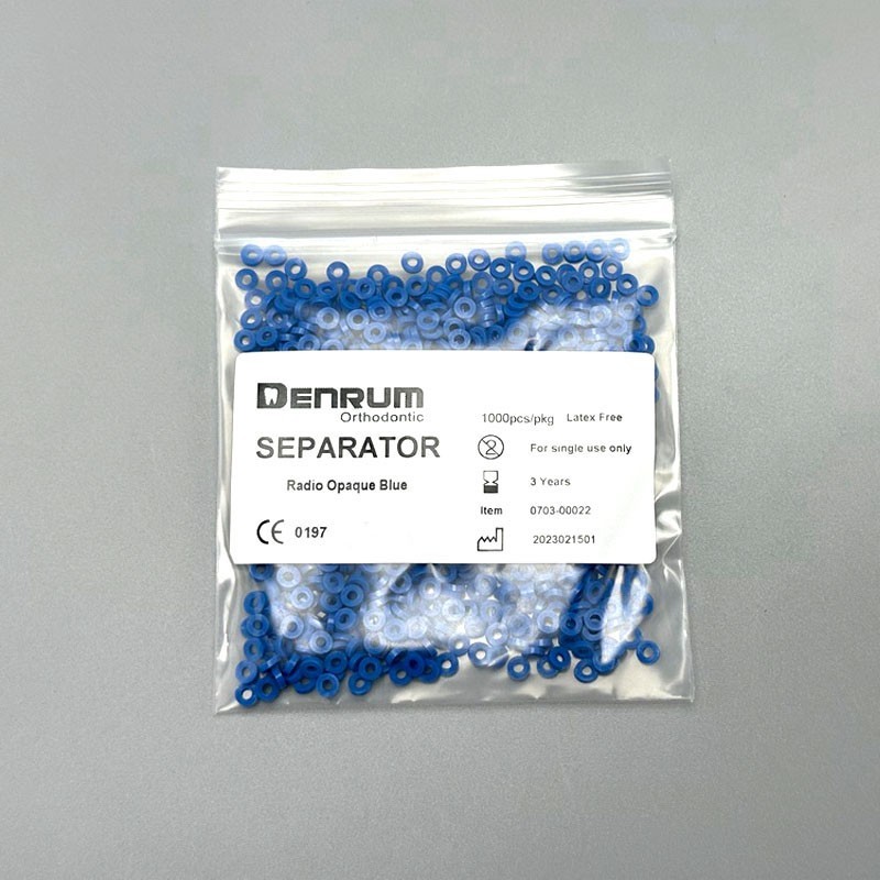 Dental Orthodontic Separator Ligature Ties Spacers Elastic Teeth Gap ...