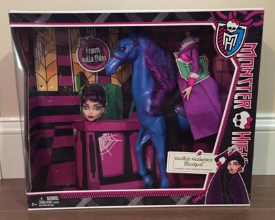 Monster High Headless Headmistress Bloodgood Doll/Horse, In Box, Mint ...