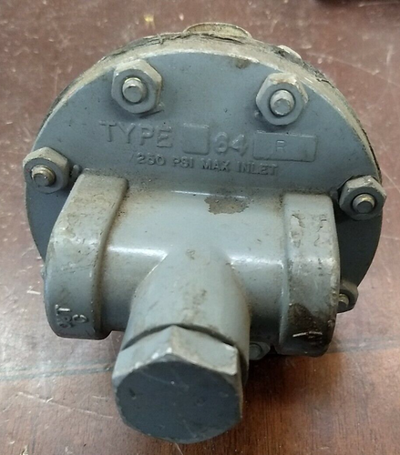 Fisher Type 64 High Pressure Regulator , 1/2" (b113) | eBay