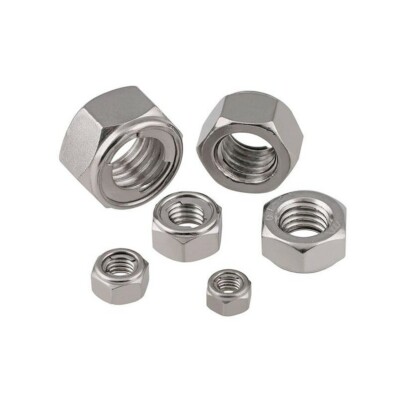 M3~M20 stainless steel metal lock nut GB6184 self-locking Anti-loose ...