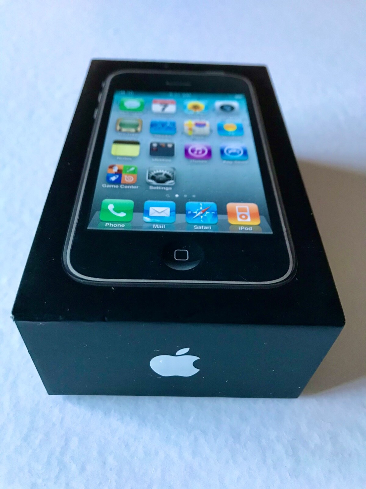 Boite/box Apple iPhone 3GS - Noir - vide - 32 GB | eBay
