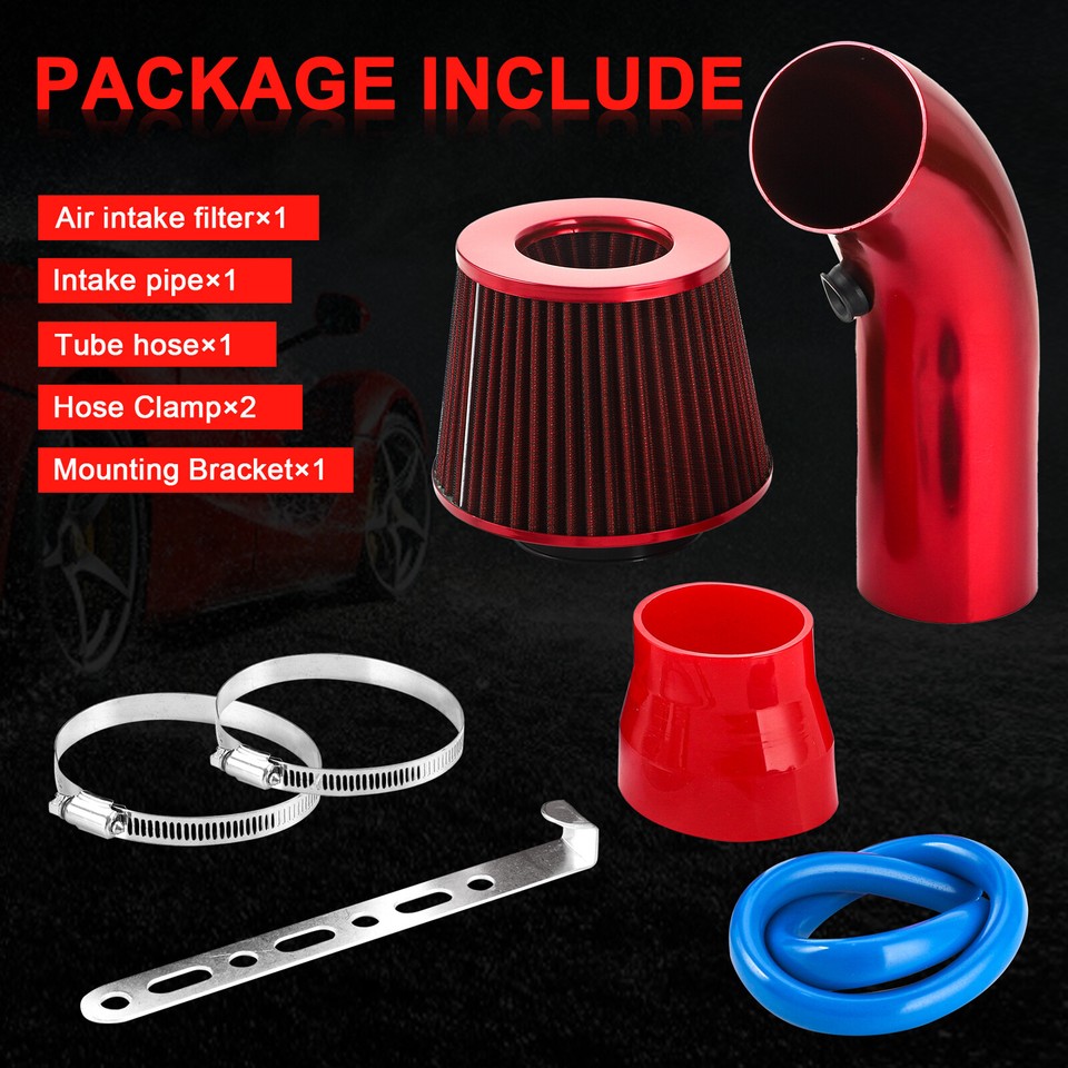3 Inch Car Cold Air Intake Turbo Filter Aluminum Automotive Air Filter ...